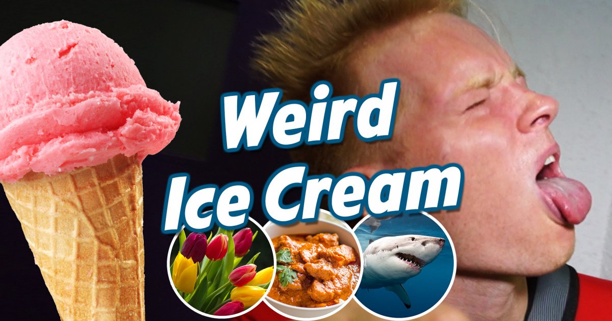 World's Weirdest Ice Cream Review! Why Japan?!