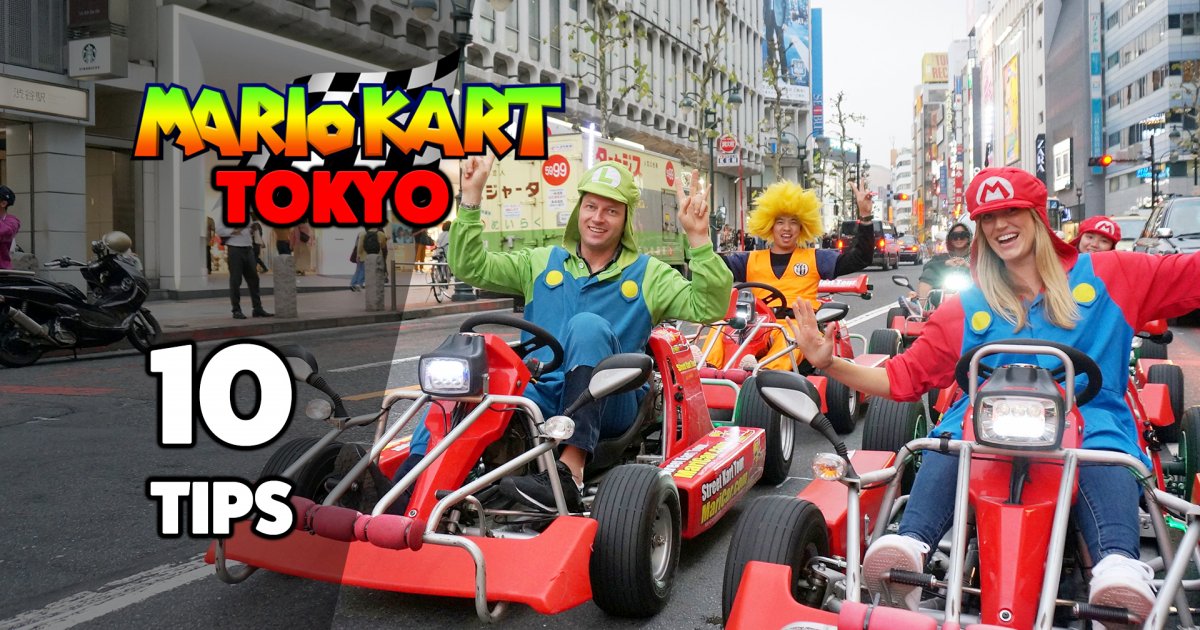Real-life Mario Kart in Tokyo: 10 Tips