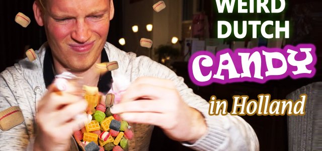 Weird Dutch Candy & Snacks Review in Holland • Reformatt Travel Show